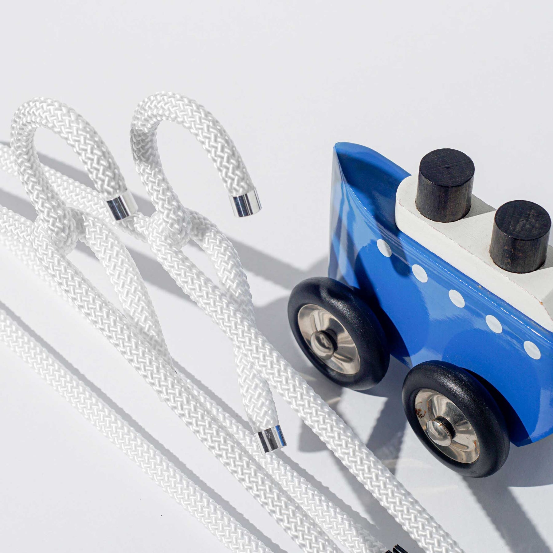 KIDS ROPE HANGER | Kinder-Textil-Kleiderbügel aus Seil | 3er Set | Pep