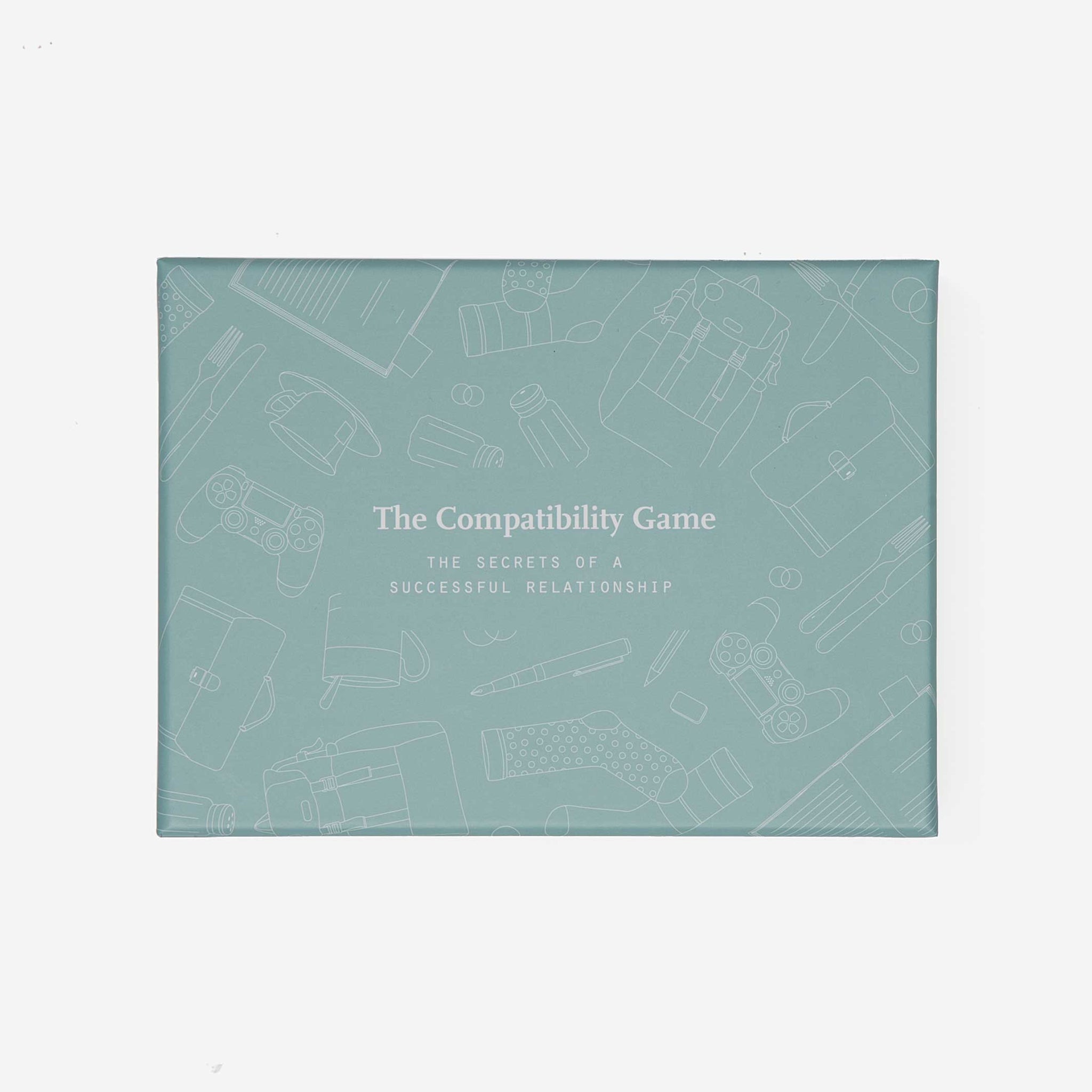 THE COMPATIBILITY GAME | 2 Sets of 80 cards | English Edition | The Sc