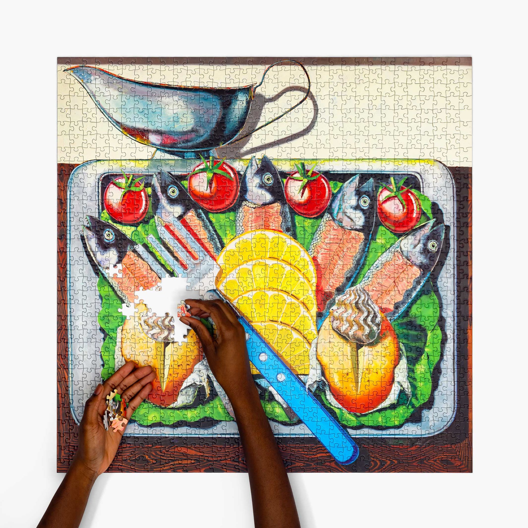 FORK - Puzzle 1.000 pieces - Kristof Santy | parkside