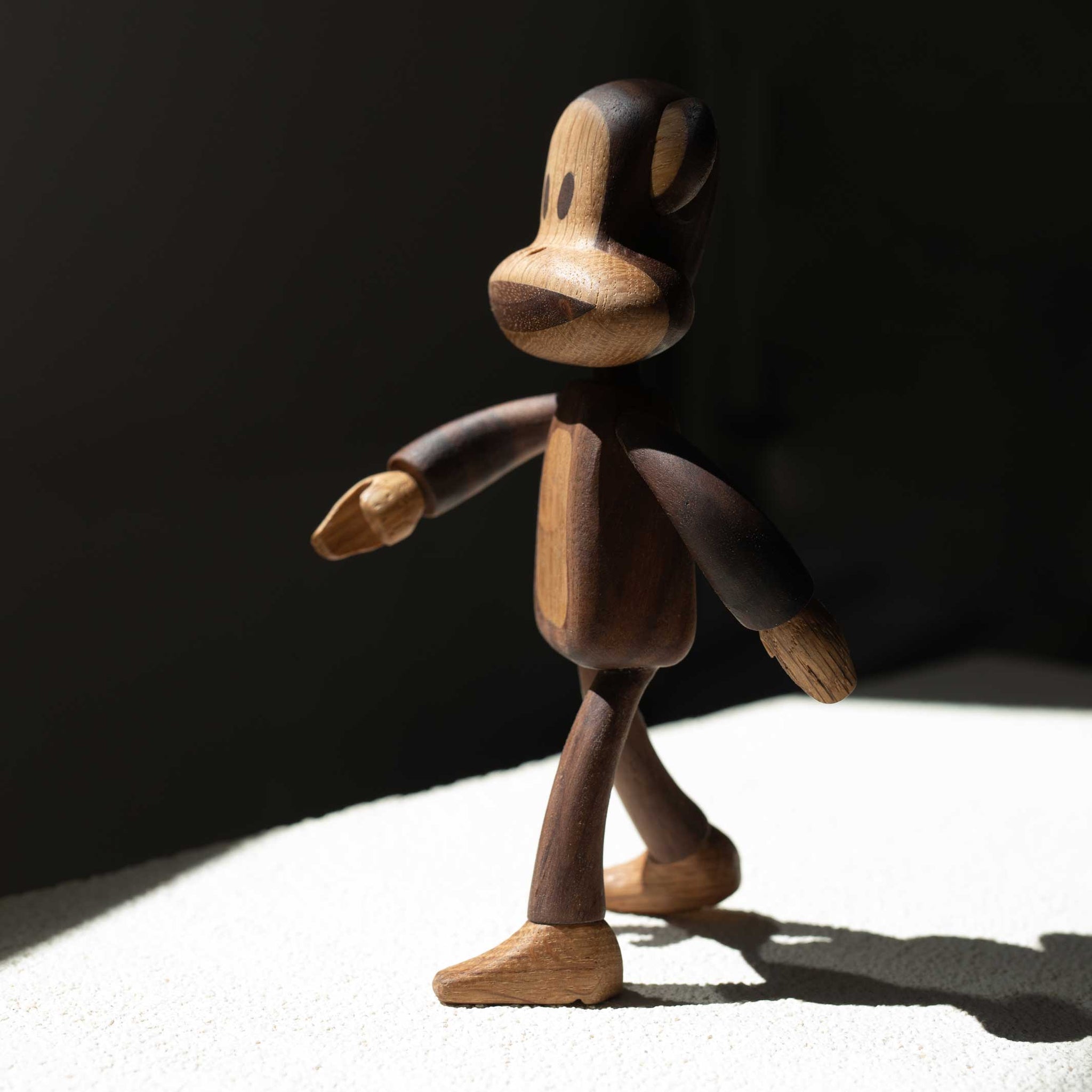 JULIUS the MONKEY - Wooden figurine - Walnut & Oak | boyhood x Paul Fr