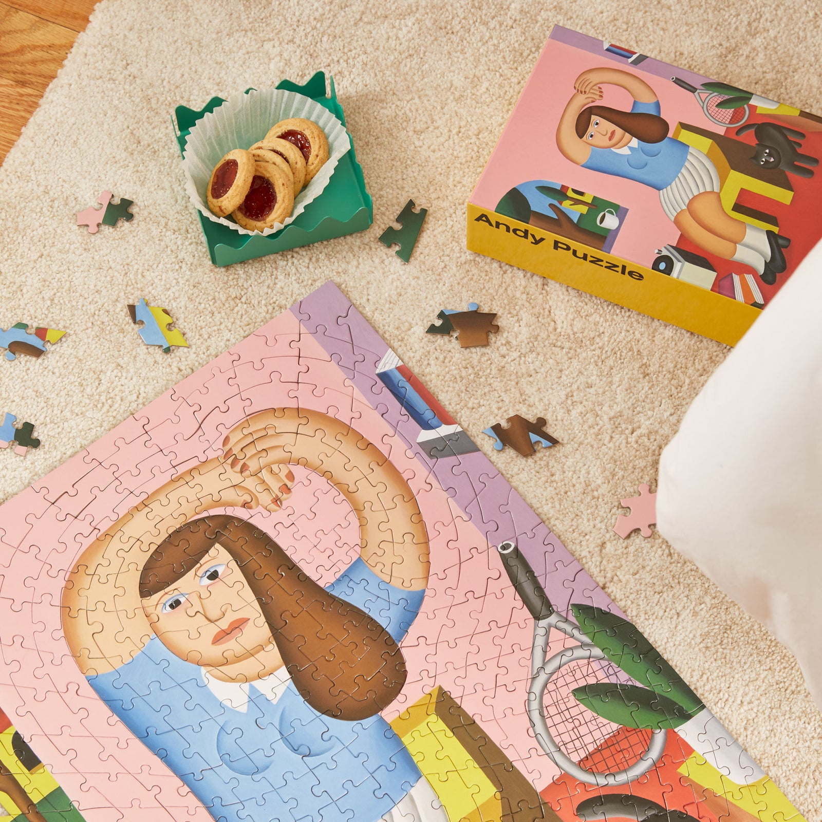 LA GAZZA LADRA | ANDY PUZZLE | 500 pcs | Andy Rementer | Areaware