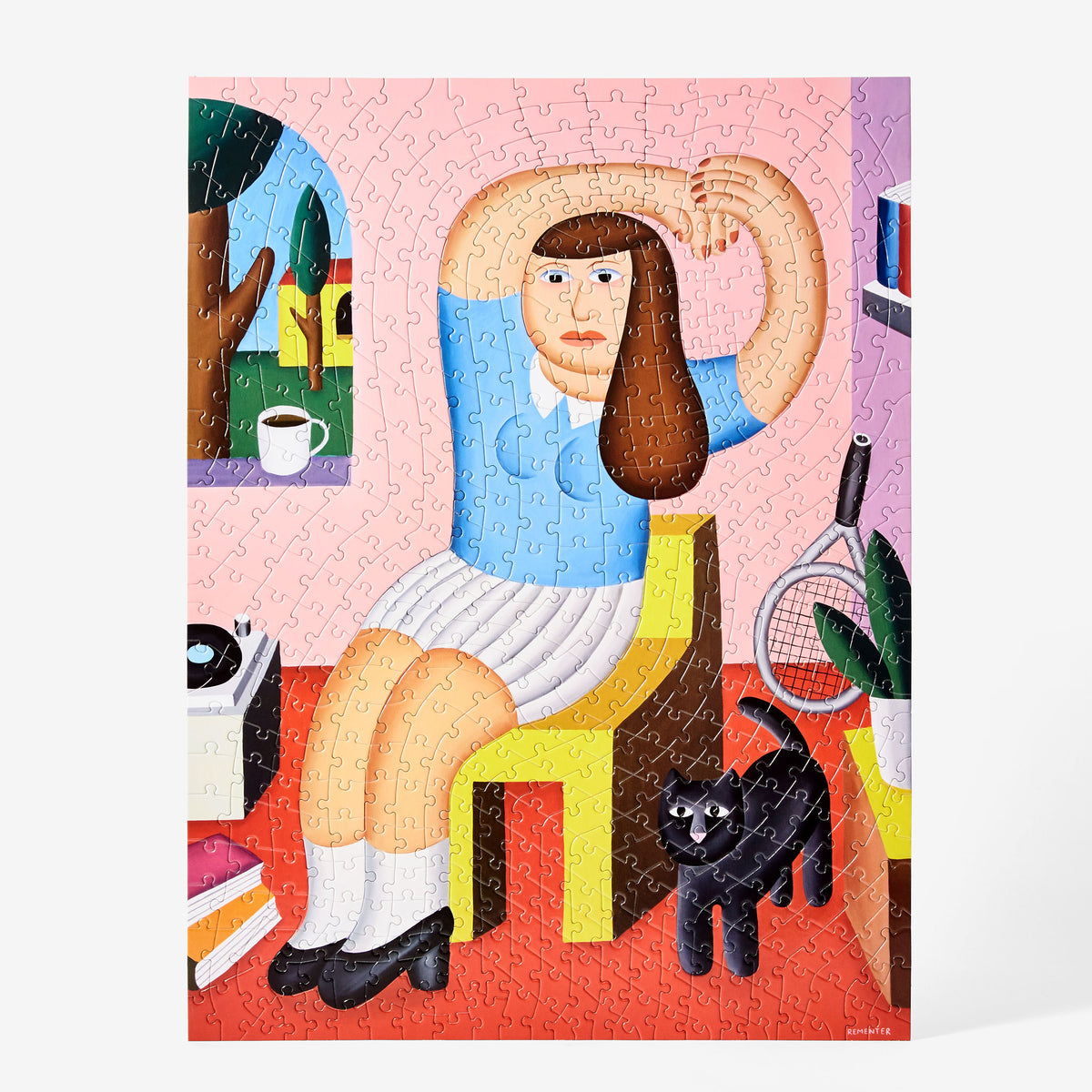 LA GAZZA LADRA | ANDY PUZZLE | 500 pcs | Andy Rementer | Areaware