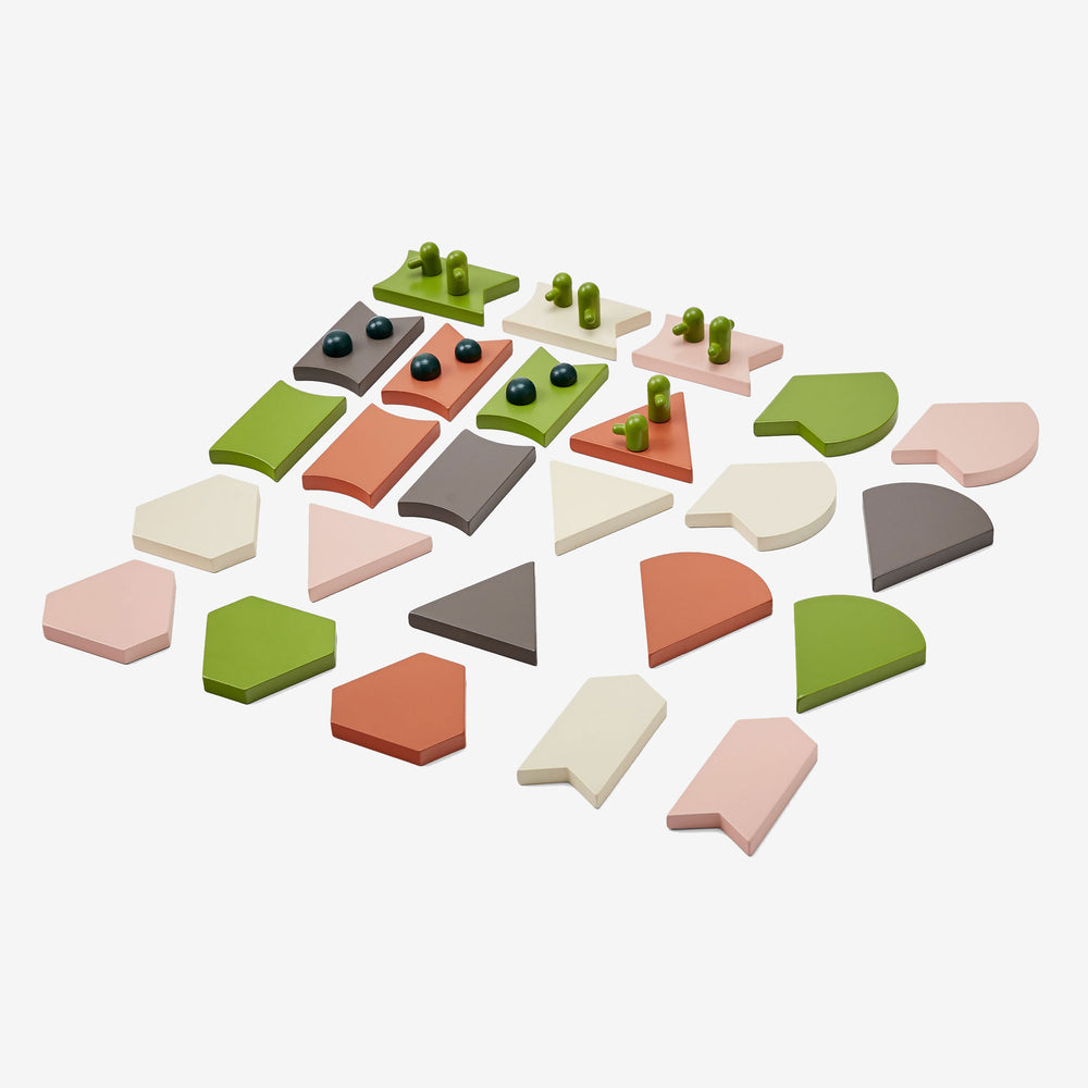 BLOCKITECTURE | DESERT GARDEN | Wooden ARCHITECTURE BLOCKS | James Pau