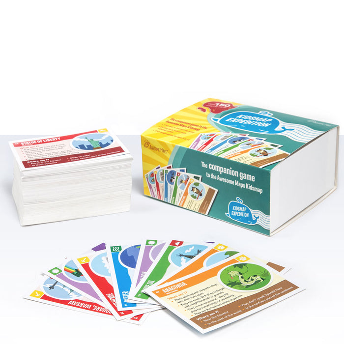 KidsMap Expedition | Playing cards for the Kids Map