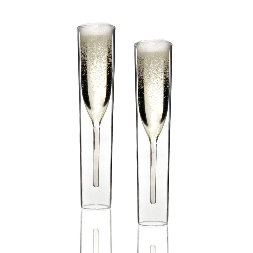INSIDEOUT Collection | CHAMPAGNER GLAS-SET | byAMT Alissia Melka-Teich