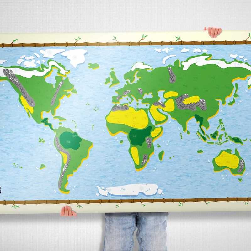 Kids Map - Interactive Kids-WorldMap by Awesome Maps