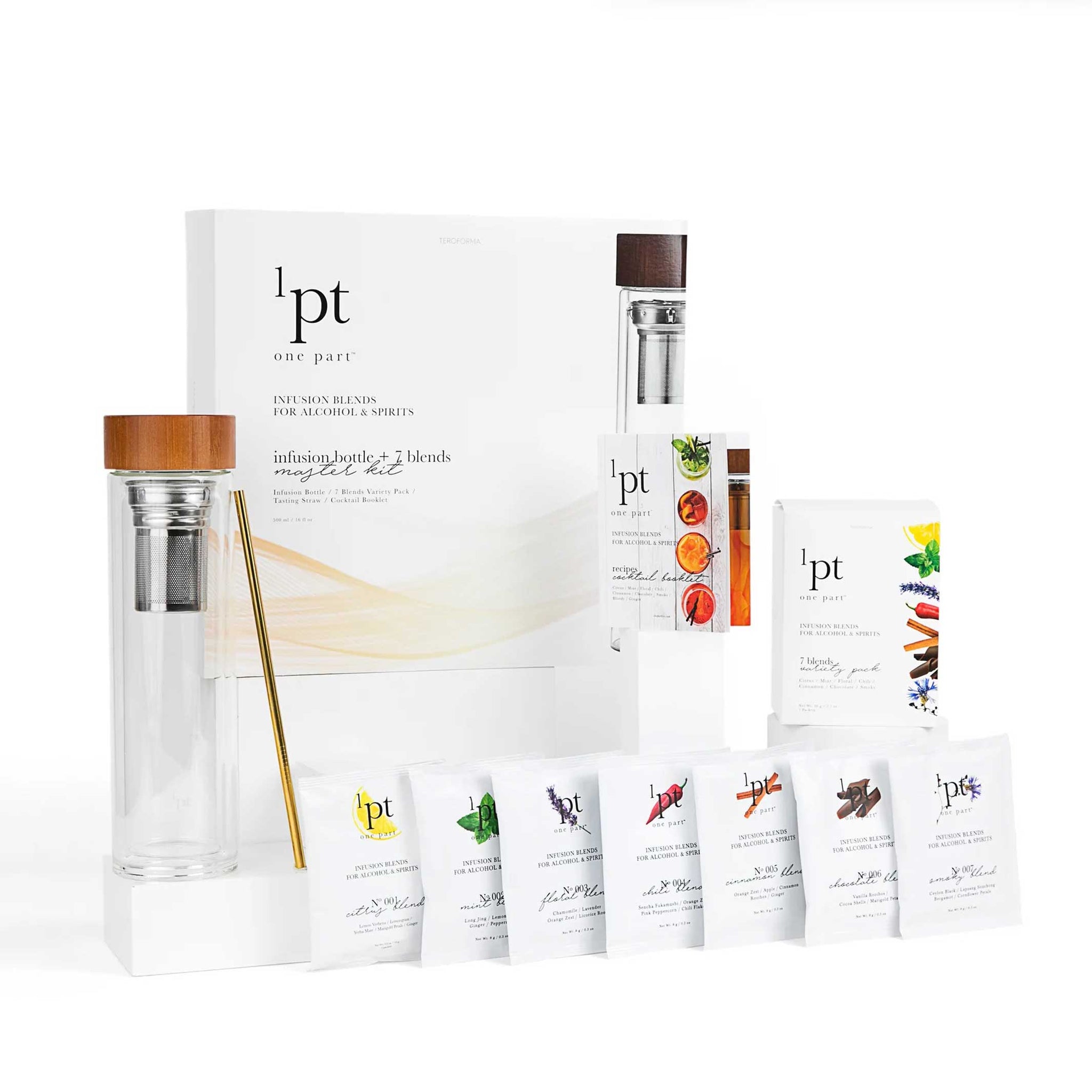 1PT INFUSIONS MASTER-KIT | COCKTAIL- & BAR-SET | Teroforma
