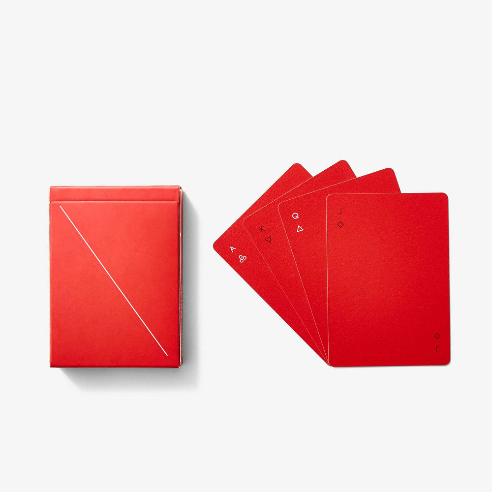 MINIM | minimalistische SPIELKARTEN | 52er Blatt | Joe Doucet | Areawa